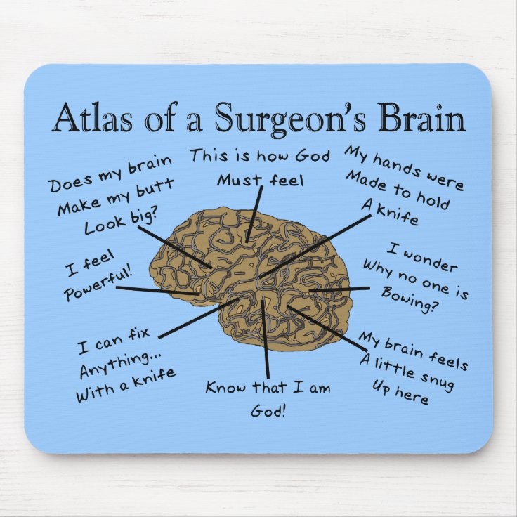 Hilarious Surgeon Gifts Mouse Pad | Zazzle