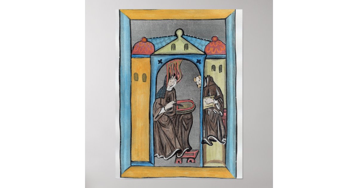 Hildegard of Bingen Poster | Zazzle