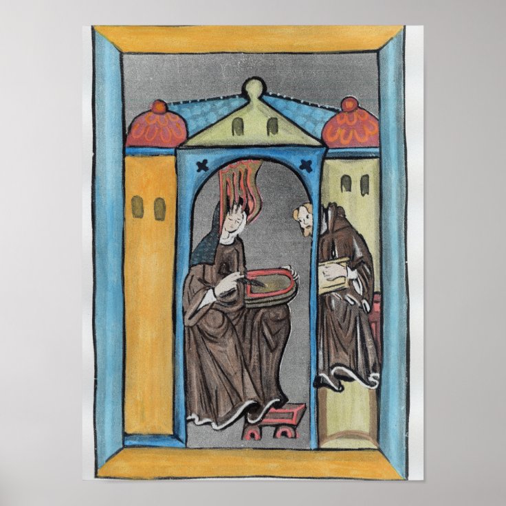 Hildegard of Bingen Poster | Zazzle