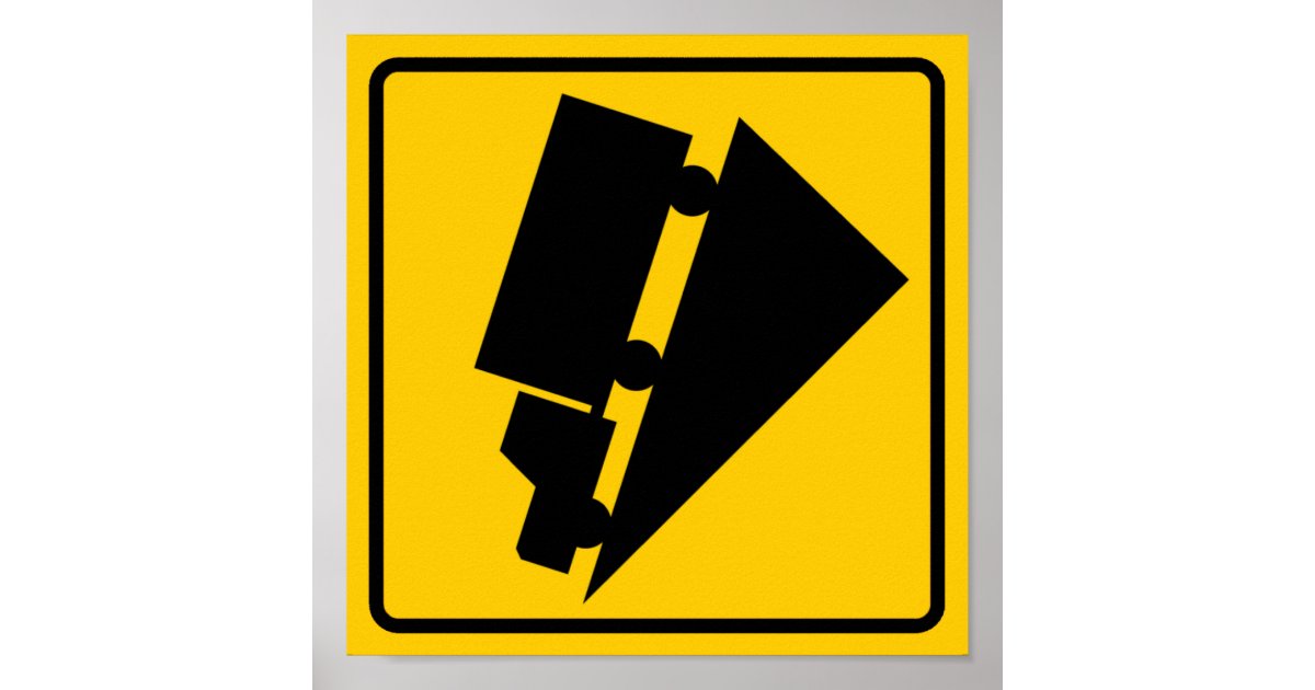 Hill or Steep Grade Warning Highway Sign | Zazzle Hill or Steep Grade Warning Highway Sign | Zazzle