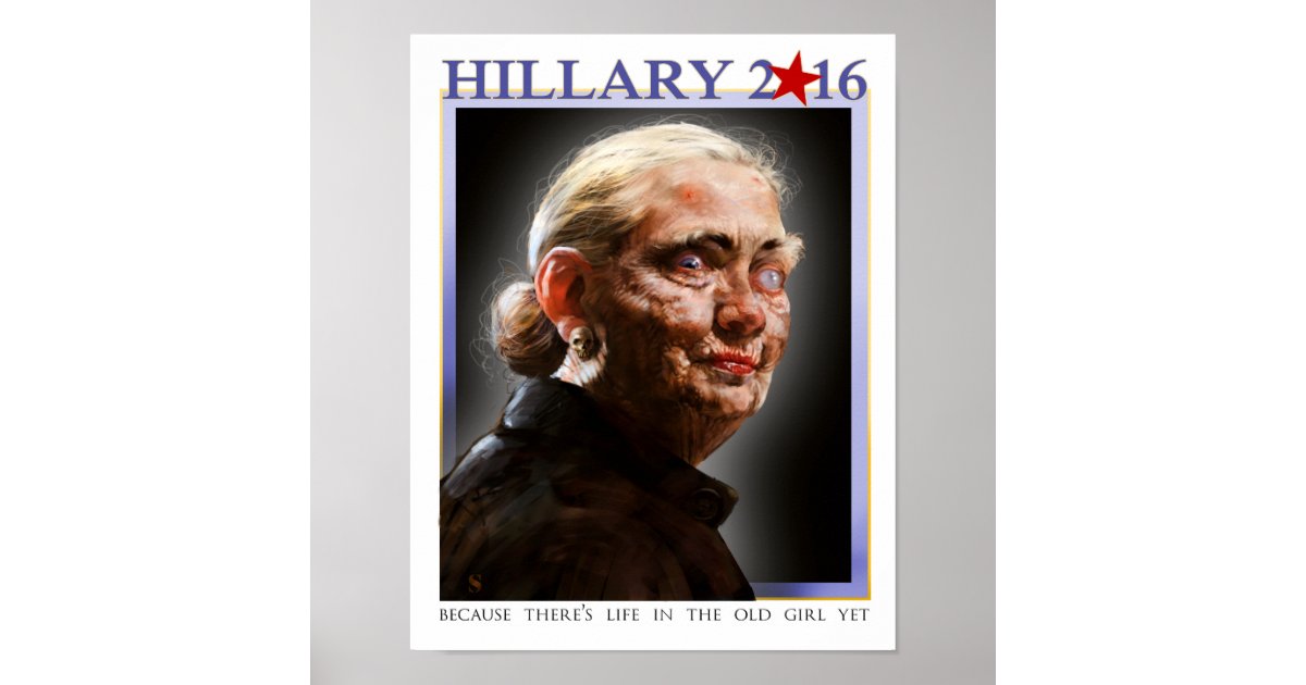 Hillary 2016 poster | Zazzle