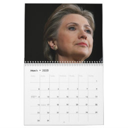 HILLARY CALENDAR | Zazzle