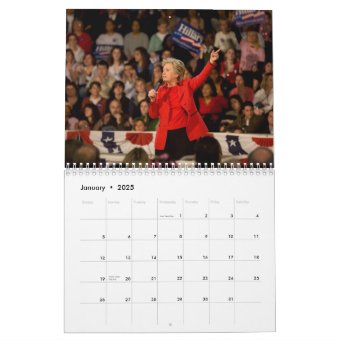 HILLARY CALENDAR | Zazzle