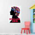 Hillary Clinton 2016 Campaign Retro Poster (Large) | Zazzle