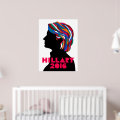 Hillary Clinton 2016 Campaign Retro Poster (Large) | Zazzle