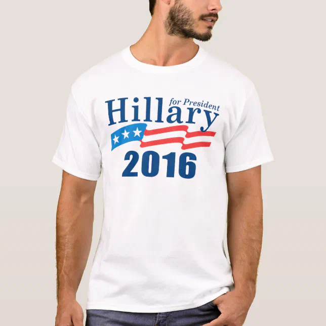Hillary Clinton 2016 T-Shirt | Zazzle