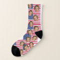 Hillary Clinton face Socks | Zazzle
