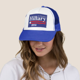Hillary Clinton For President 2016 Campaign Hat | Zazzle