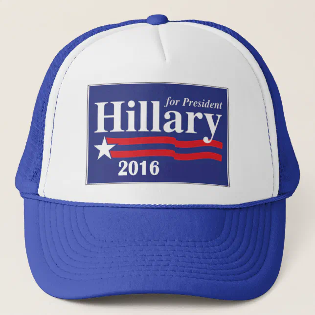 Hillary Clinton For President 2016 Campaign Hat | Zazzle