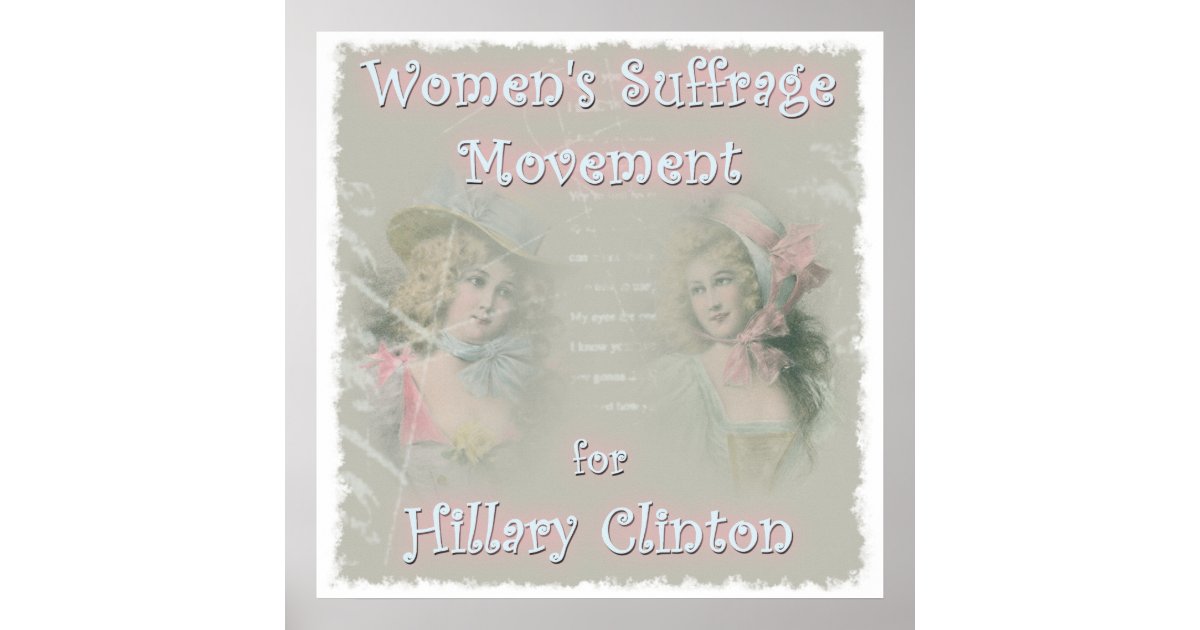 Hillary Clinton for President Poster | Zazzle
