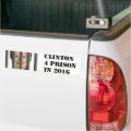 Hillary Clinton for Prison 2016 Bumper Sticker | Zazzle