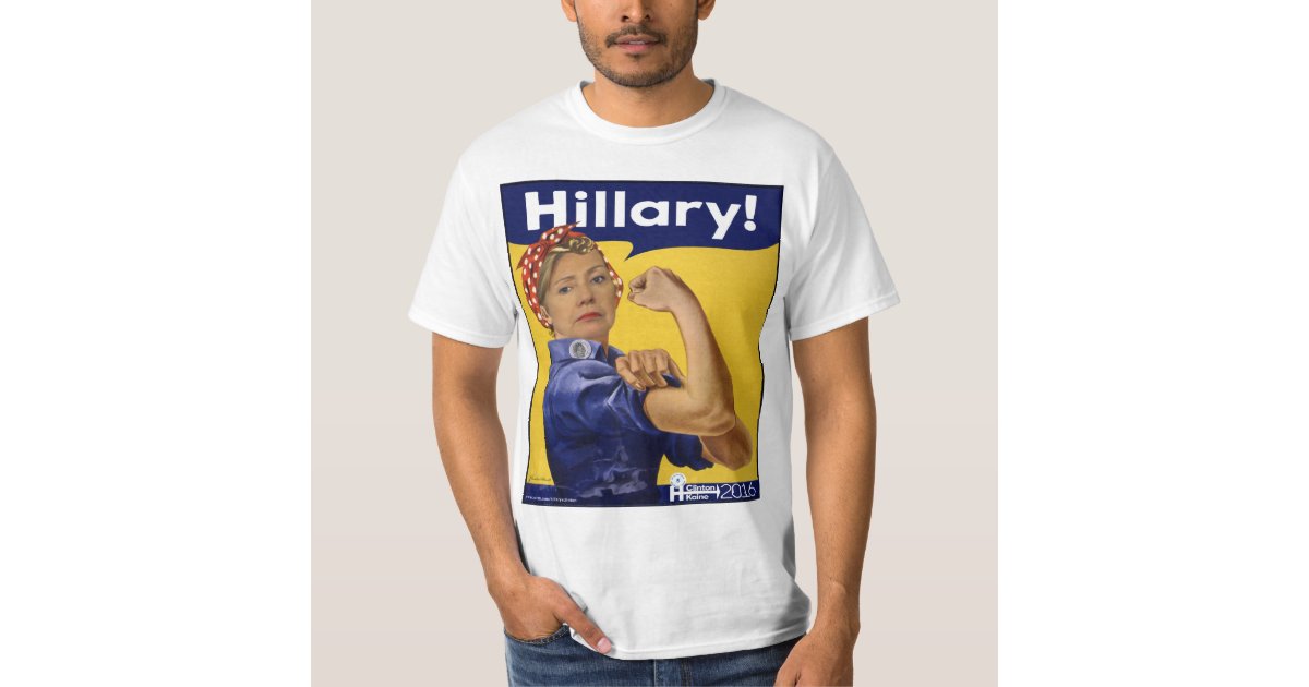 Hillary Clinton Hillary! T-Shirt | Zazzle