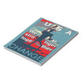 Hillary Clinton latest campaign slogan for 2016 Notepad | Zazzle
