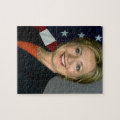 Hillary Clinton Official Portrait Jigsaw Puzzle | Zazzle