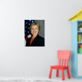 Hillary Clinton Official Portrait Poster | Zazzle