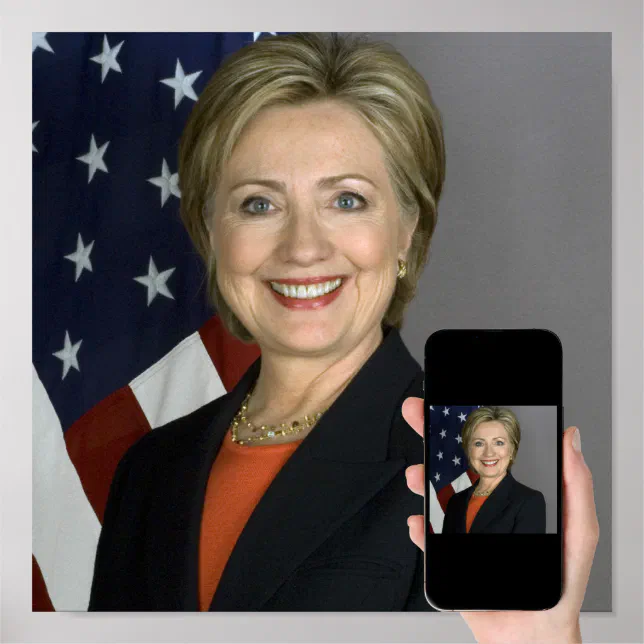 Hillary Clinton Poster | Zazzle