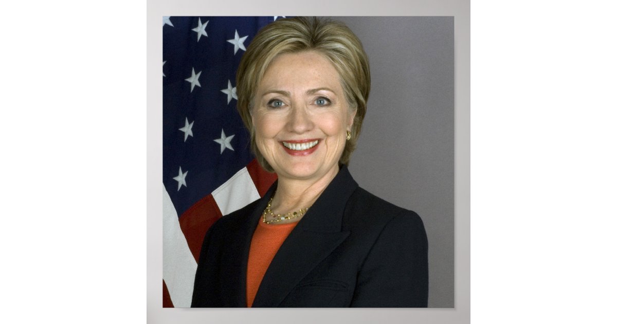 Hillary Clinton Poster | Zazzle