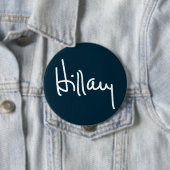 Hillary Signature Campaign Buttons | Zazzle