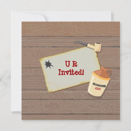 Hillbilly Party Invitation | Zazzle