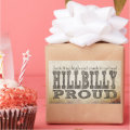 Hillbilly Proud Rectangular Sticker | Zazzle