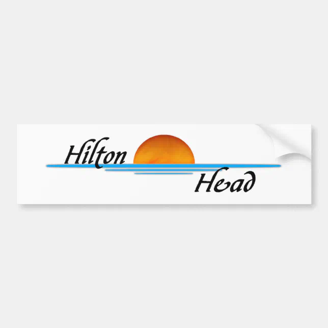 Hilton Head Bumper Sticker | Zazzle