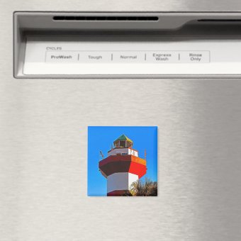 Hilton Head Island Harbour Town Lighthouse Magnet | Zazzle
