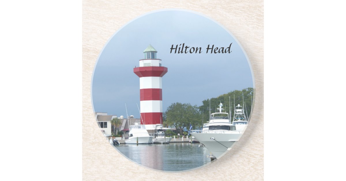 Hilton Head Lighthouse Drink Coaster | Zazzle