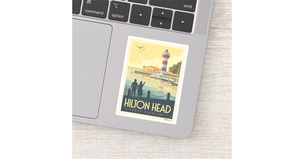 Hilton Head | South Carolina Sticker | Zazzle