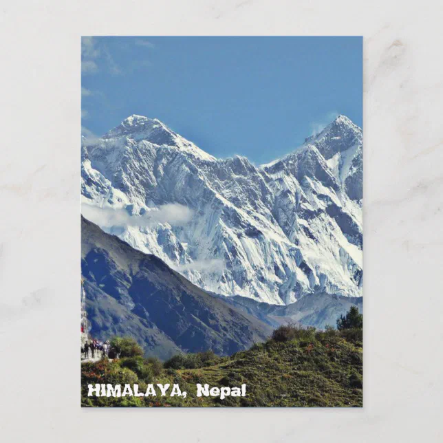 HIMALAYA - One of 1000 views from NEPAL Postcard | Zazzle