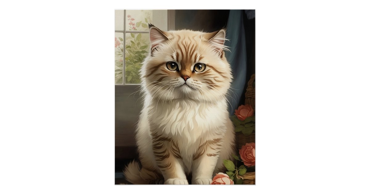 Himalayan Cat Poster | Zazzle