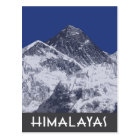 Himalayas Vintage travel poster Postcard | Zazzle.com
