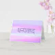 Hindi Thank You Dhanyavaad Watercolor Purple Blue Card | Zazzle