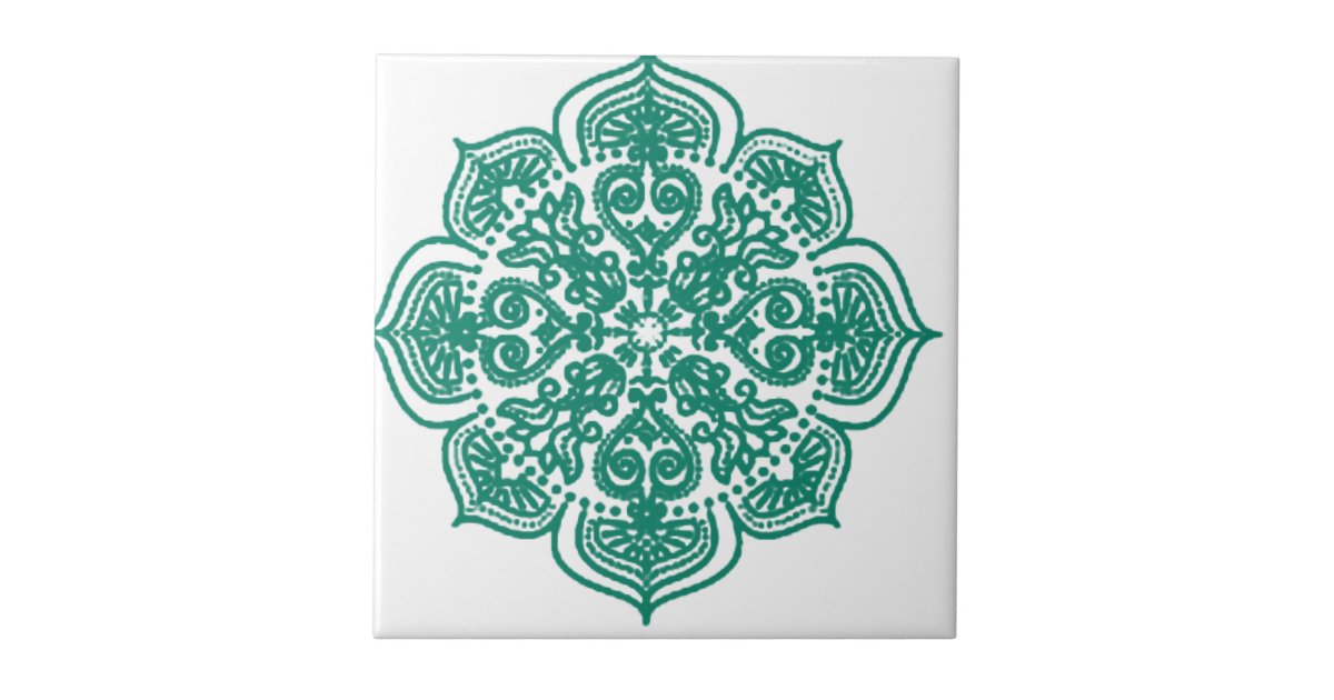 Hindu Indian Design Tile | Zazzle