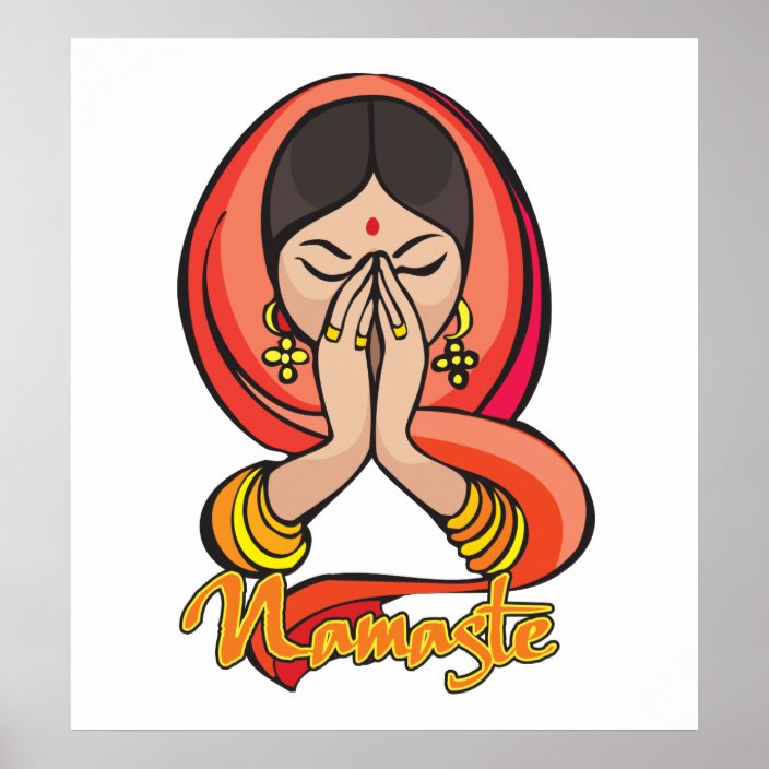 Hindu Namaste Poster | Zazzle.com