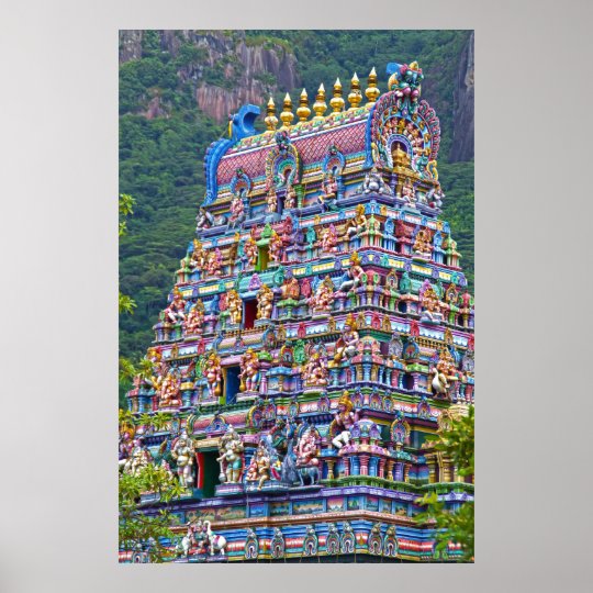 hindu temple poster | Zazzle.com