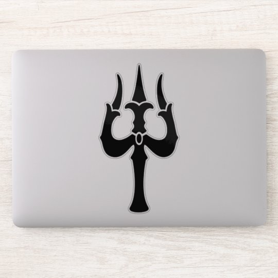 Hindu Trishula Sticker | Zazzle.com