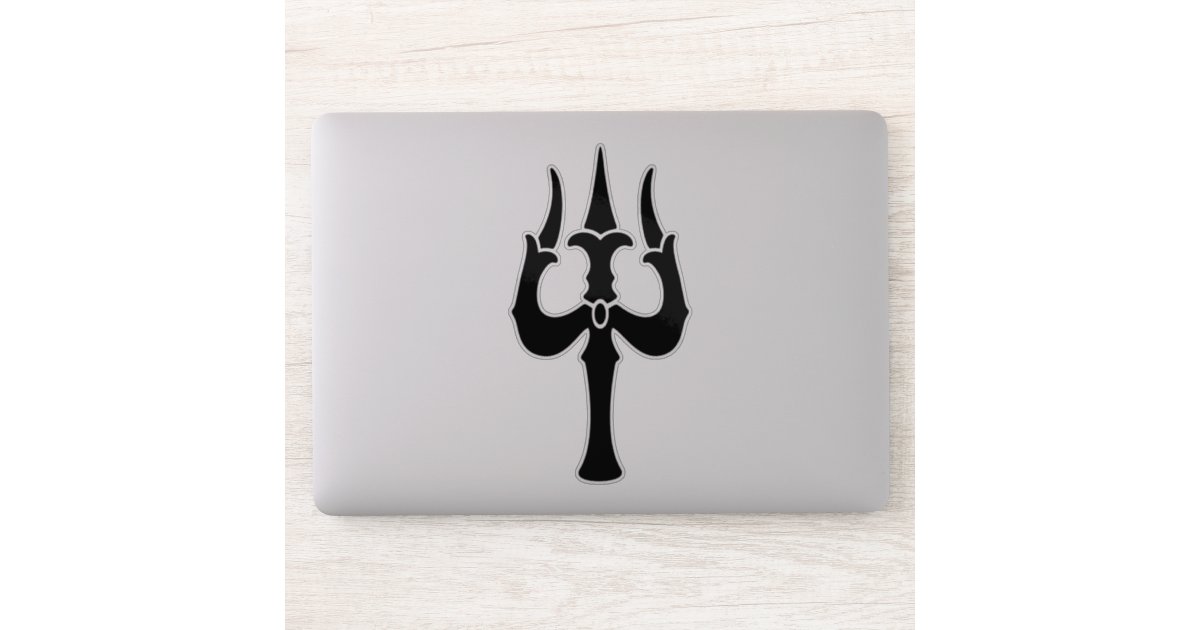 Hindu Trishula Sticker | Zazzle