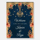 Hindu wedding welcome sign & Indian wedding decor | Zazzle
