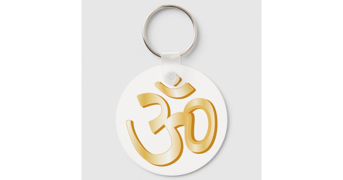 Hinduism Symbol Keychain | Zazzle