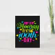 Hip Hooray It's 100th Day Of School Smarter Teache Card | Zazzle