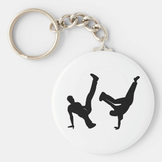 hip hop dancer keychain | Zazzle.com