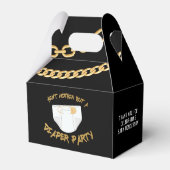 Hip Hop Diaper Party Thank You Favor Boxes | Zazzle