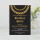 Hip Hop Gangsta Birthday Party Invitation | Zazzle