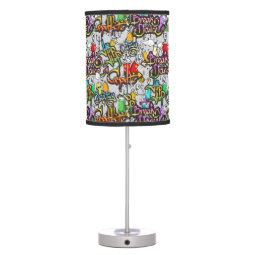 Hip Hop Graffiti lamps | Zazzle
