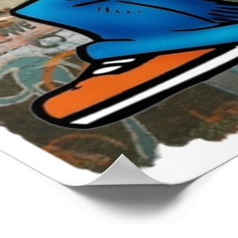 Hip Hop graffiti poster | Zazzle