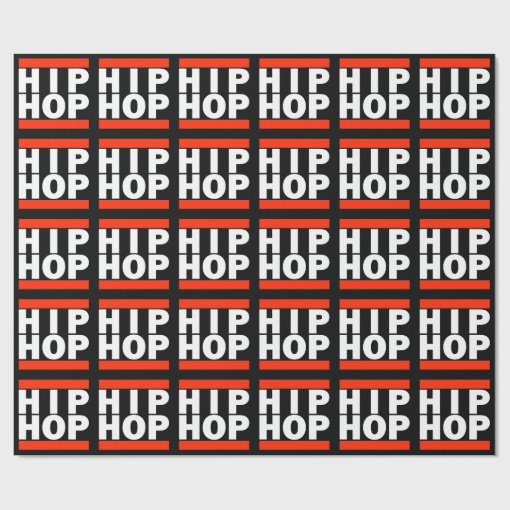HIP HOP! WRAPPING PAPER | Zazzle