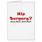 Speedy Recovery from Hip Surgery Card | Zazzle.com