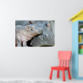 Hippo Poster | Zazzle