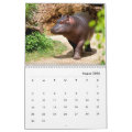 Hippopotamus Wall Calendar | Zazzle