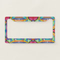HIPPY CHIC LICENSE PLATE FRAME | Zazzle